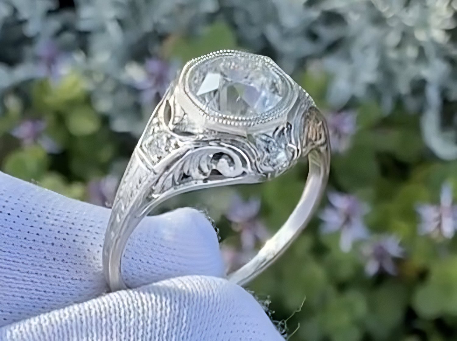 Sell Antique Die-Cut Hand-Pierced Diamond Rings - C. Blackburn Jewelers