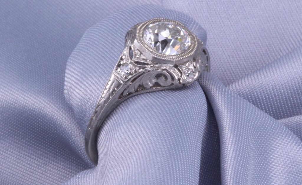 Sell Antique Die-Cut Hand-Pierced Diamond Rings - C. Blackburn Jewelers